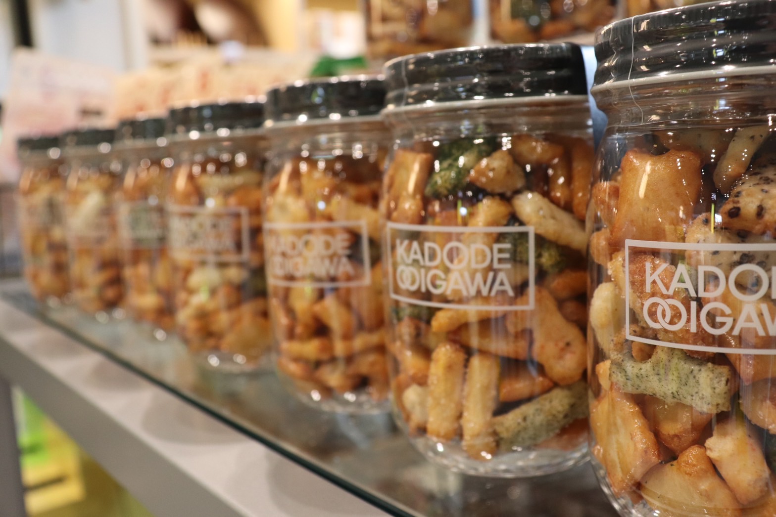 『KADODEのおかき』新発売 - KADODE OOIGAWA