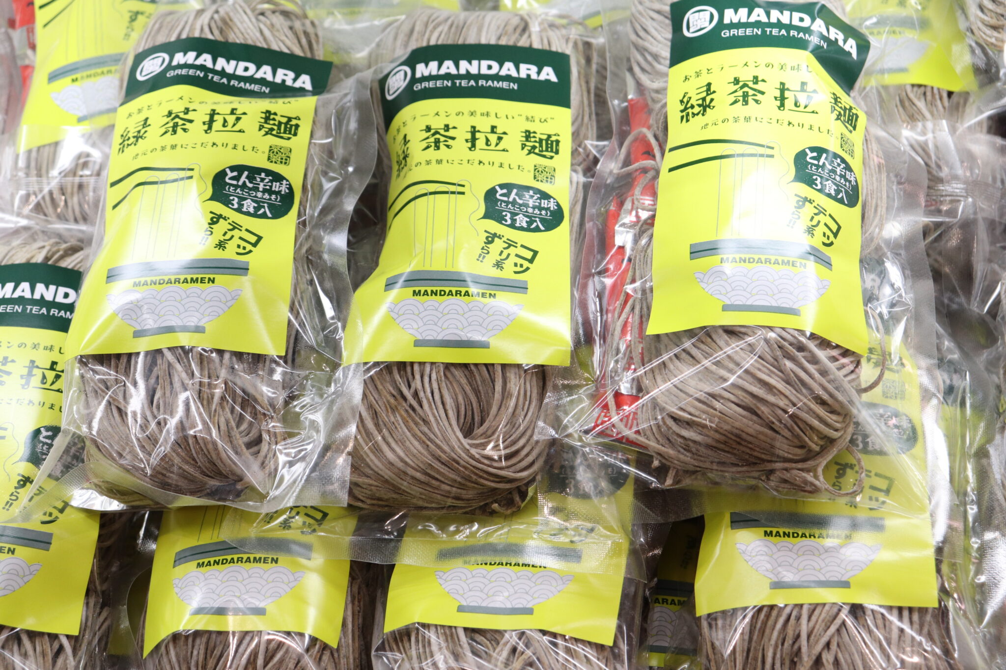 KADODEオリジナル緑茶ラーメン新発売！ - KADODE OOIGAWA