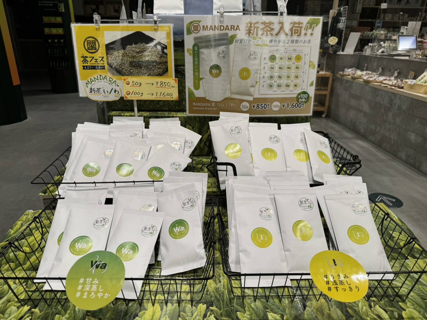 【KADODE茶フェス】MANDARA GREEN TEA新茶販売 - KADODE OOIGAWA